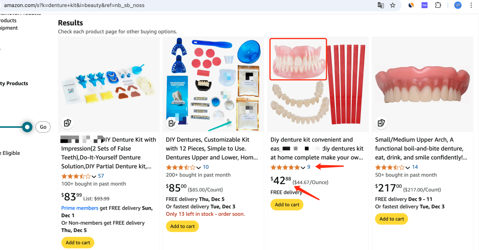 How to Choose False Teeth Kit on Amazon: 3 Tips to Avoid Pitfalls ...