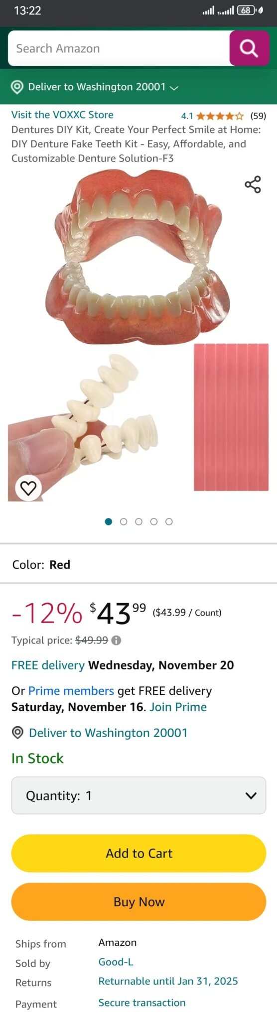 How to Choose False Teeth Kit on Amazon: 3 Tips to Avoid Pitfalls ...